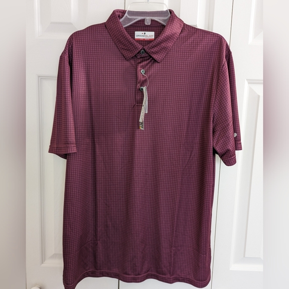 Grand Slam | Shirts | Grand Slam Performance Mens Polo Shirt Large Dark ...